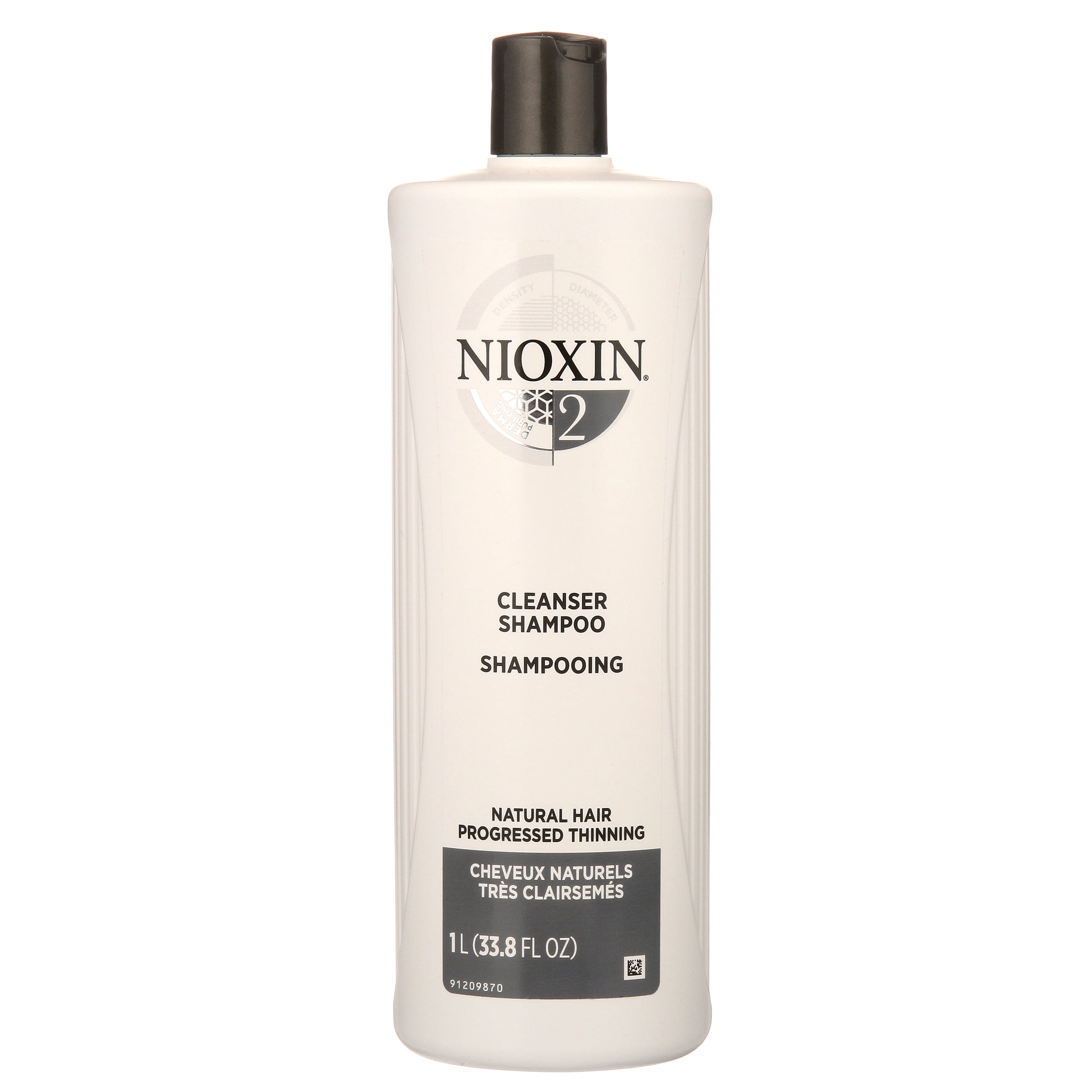 Nioxin Thickening Cleanser Shampoo System 2 for Natural Hair with ...