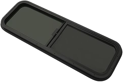 42" W × 12" H RV Window, Horizontal Slider Camper Window Replacement ...