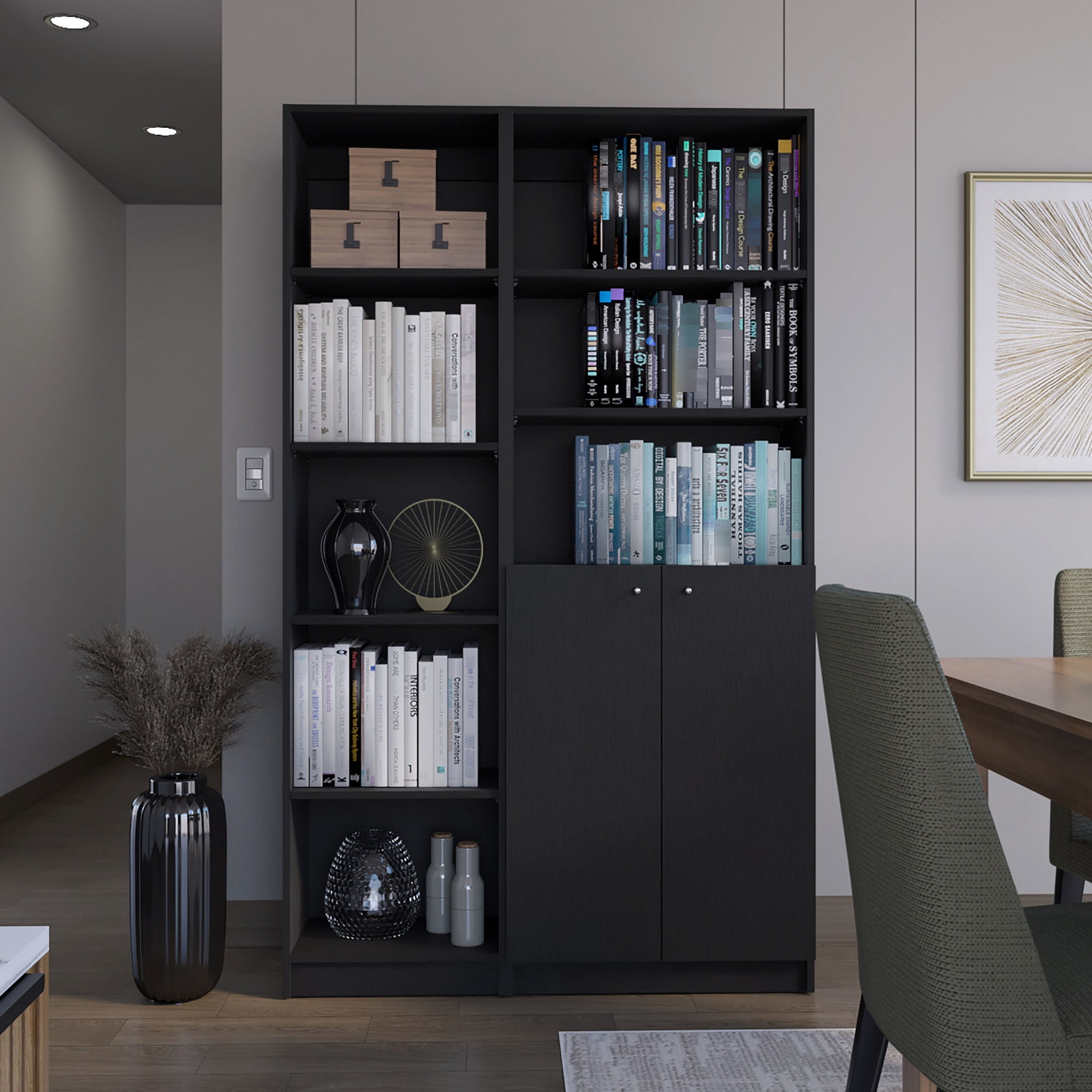 42" Wide Home Bookcase Set | Create Cohesive Look, Stylish Storage in ...