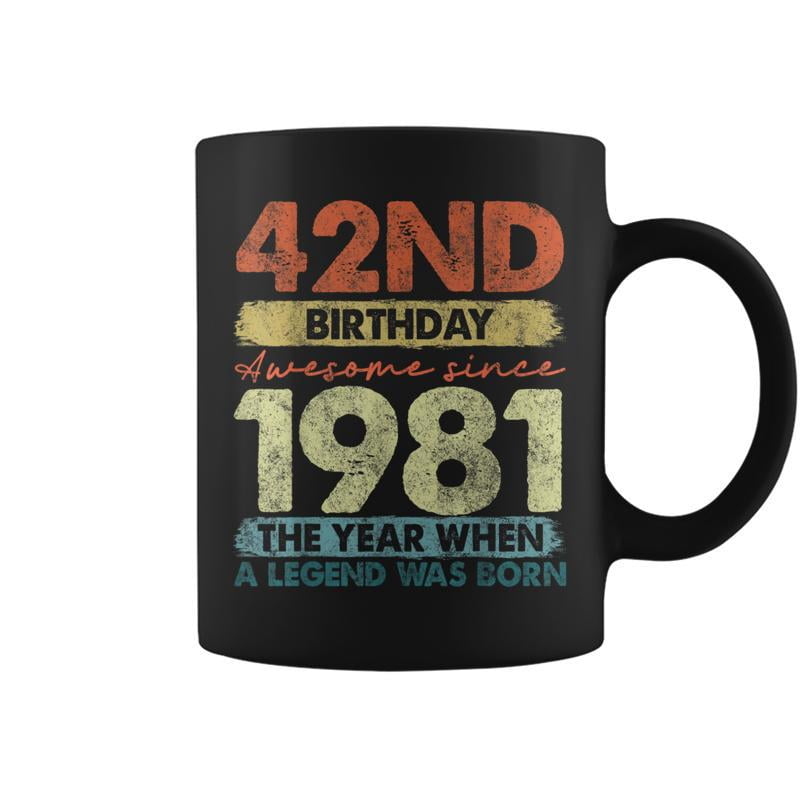 42 Year Old Gifts Limited Edition 42Nd Birthday Coffee Mugs - Walmart.com