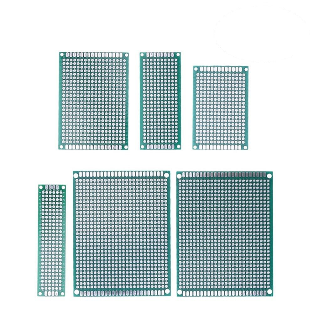 42 in 1 Double Sided PCB Board Prototype Kit for DIY Soldering with 5 ...