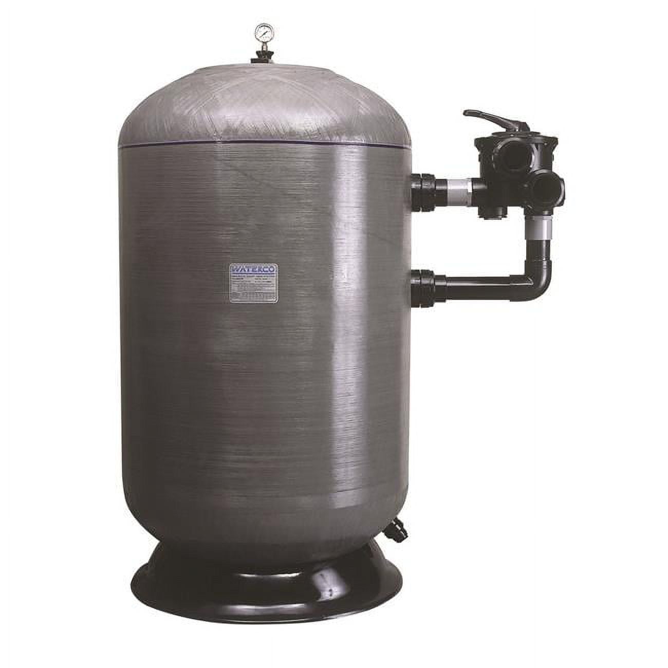 42 in. 88 PSI SMDD1050 Micron Commercial Vertical Sand Filter with 3 in ...