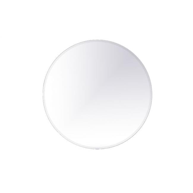 42 in. Gracin Round Mirror Clear - Walmart.com