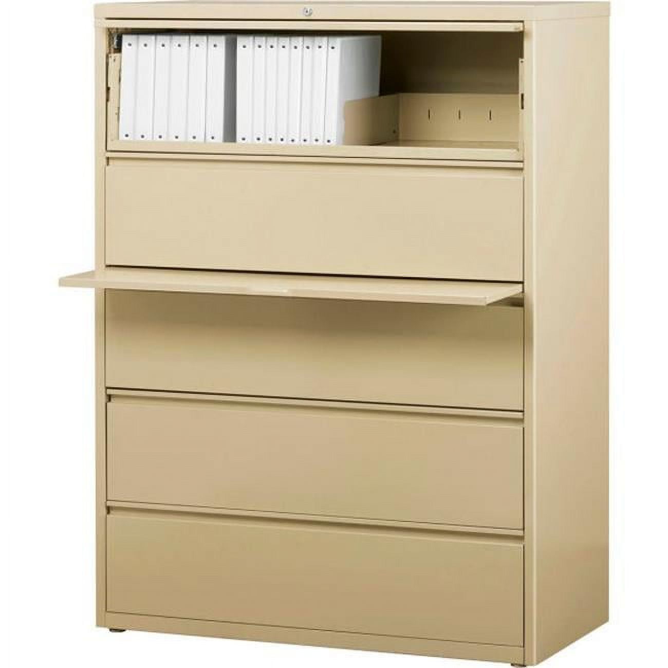 42 in. HL10000 Series Lateral File with 5-Drawer - Putty - Walmart.com
