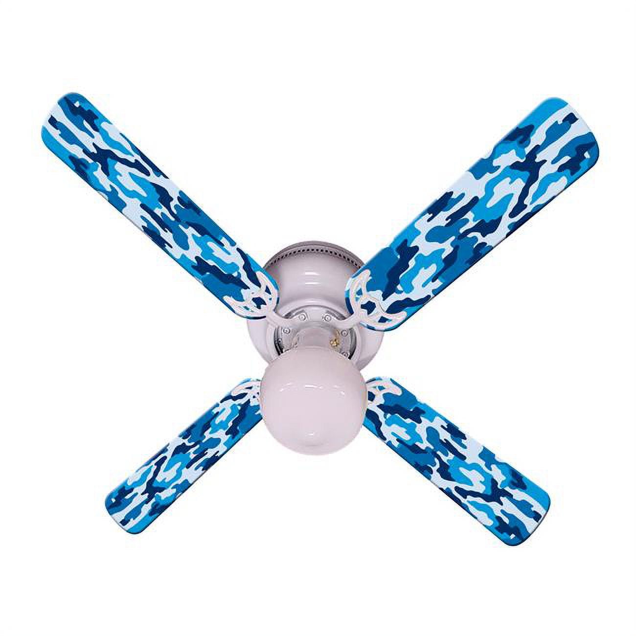 42 in. New Camouflage Ceiling Fan, Camo Blue - Walmart.com