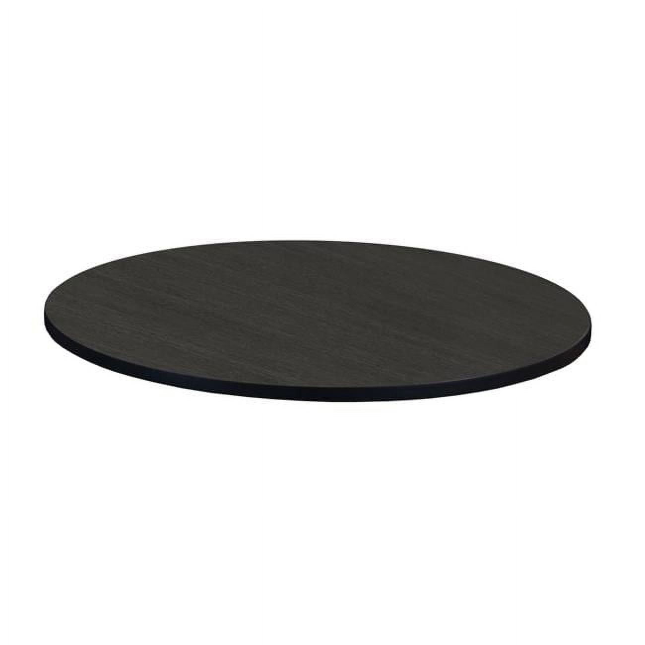 42 in. Round Laminate Table Top - Ash, Grey & White - Walmart.com