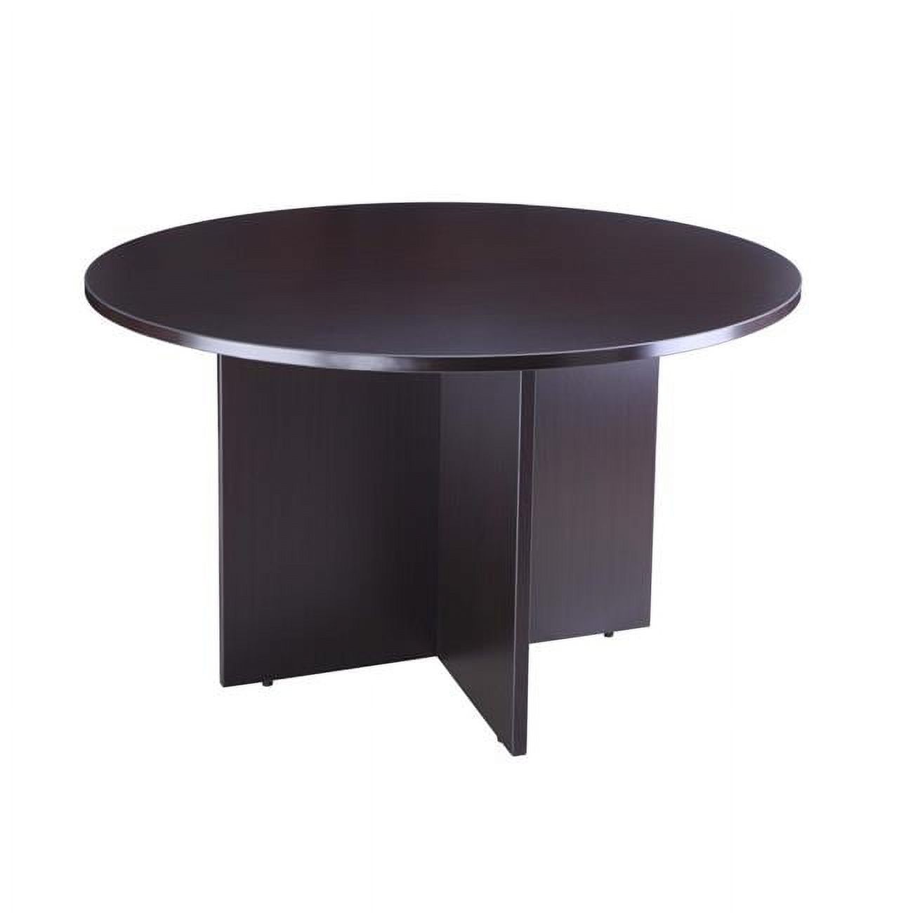 42 in. Round Table, Driftwood - Walmart.com