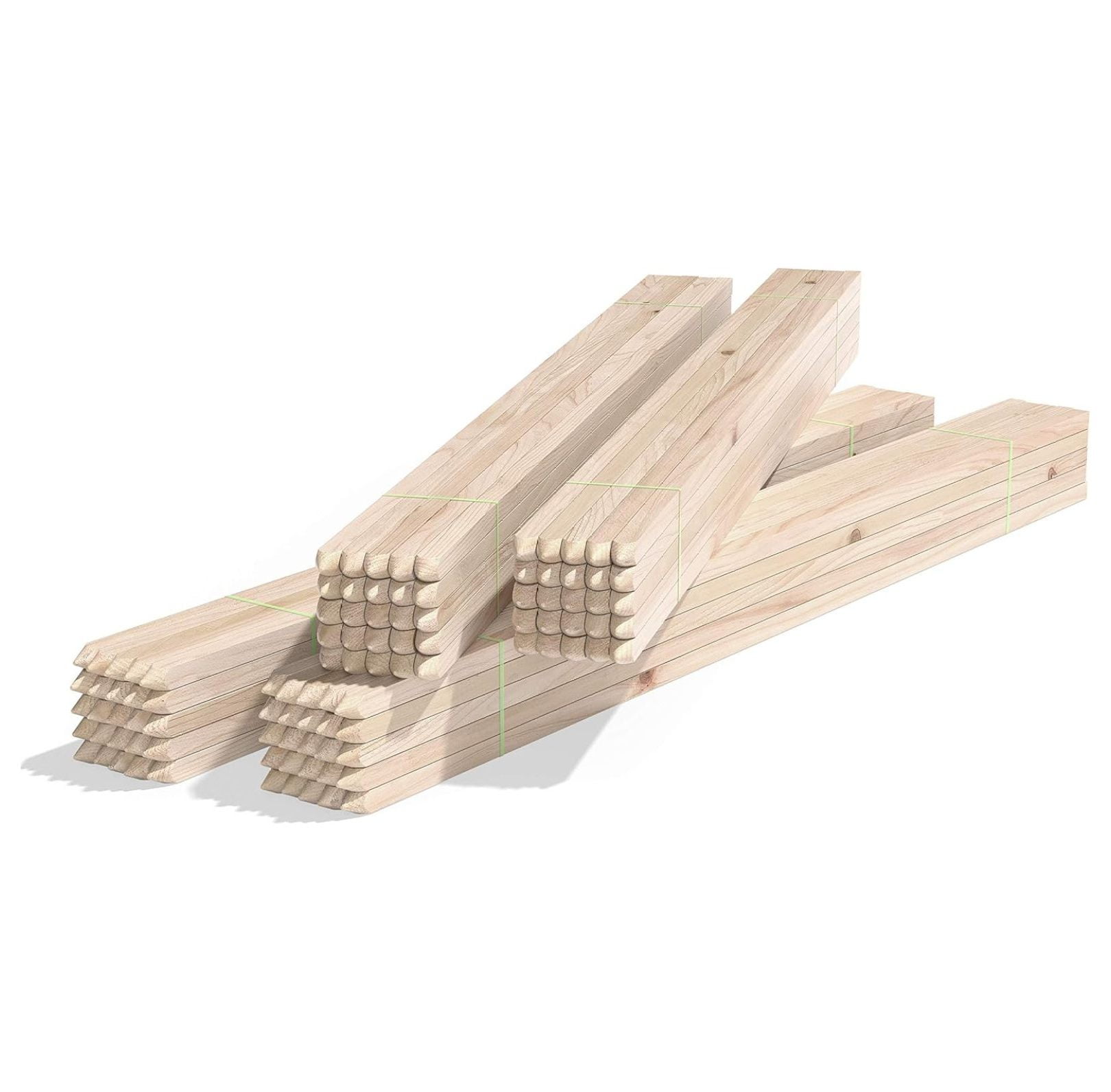 42 in. Wooden Garden and Sign Post Stakes (100-Pack) - Walmart.com