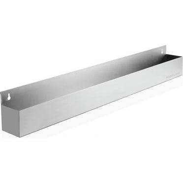 GRIDMANN 32" Double Tier Speed Rail, Stainless Steel Liquor Bottle Rack ...