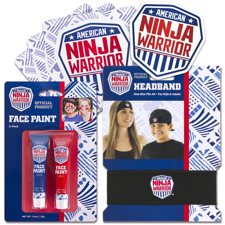 Ninja Warrior Face Paint