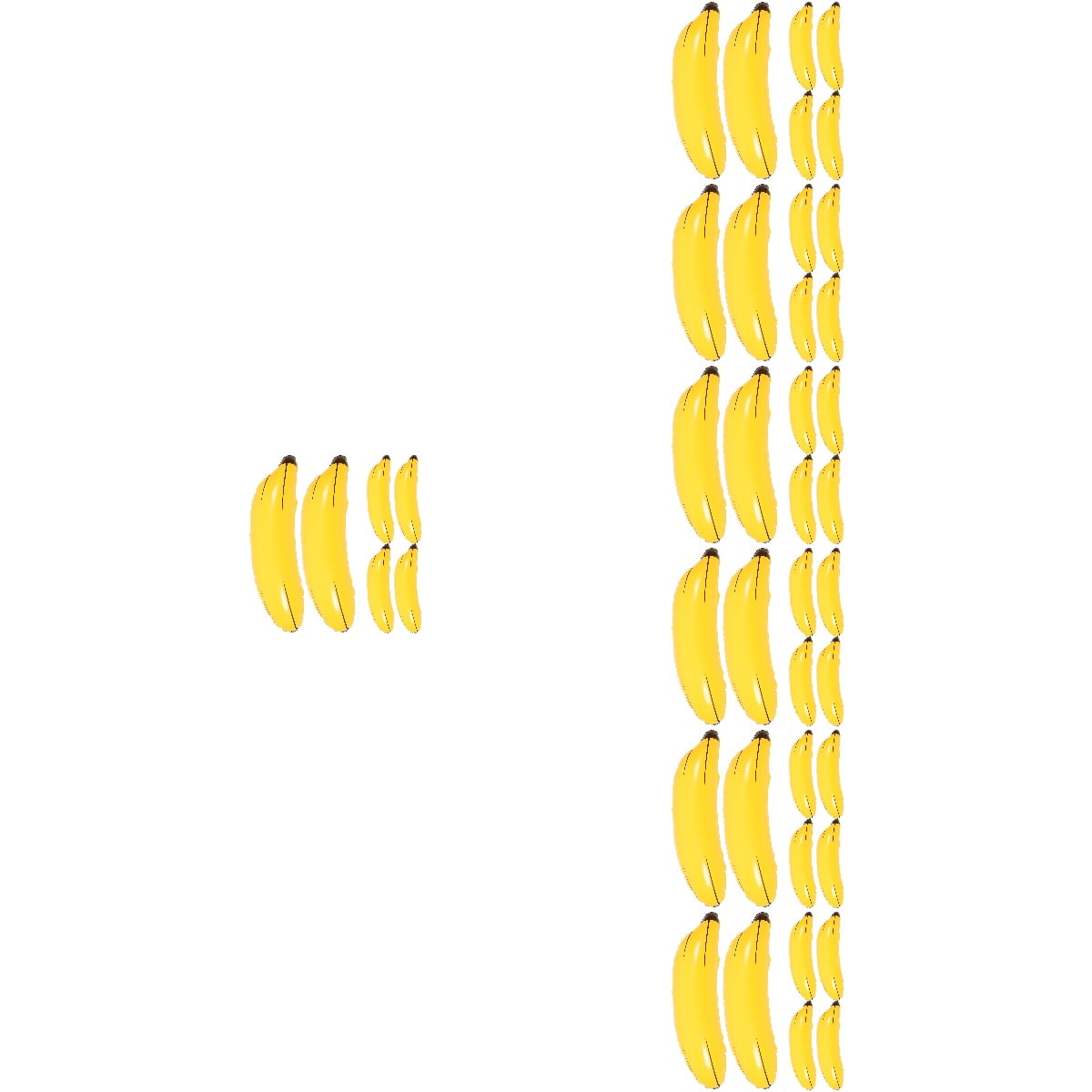 42 pcs Banana Toys Jumbo Banana Inflate Toys Grand Raffle Prizes Fun ...