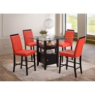 Home Elegance 5562S 40.5 x 23.5 x 20.5 in. Oratorio Side Chair - Cherry ...