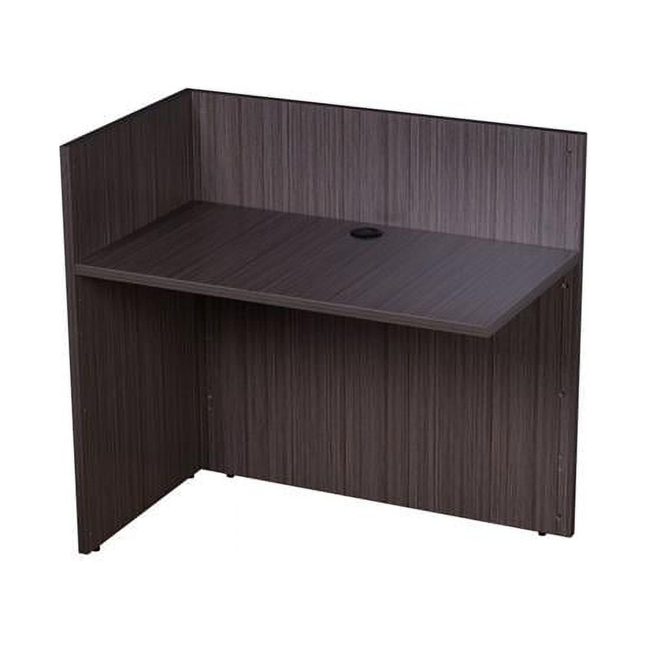 42 x 24 in. Reception Return Shell, Driftwood - Walmart.com