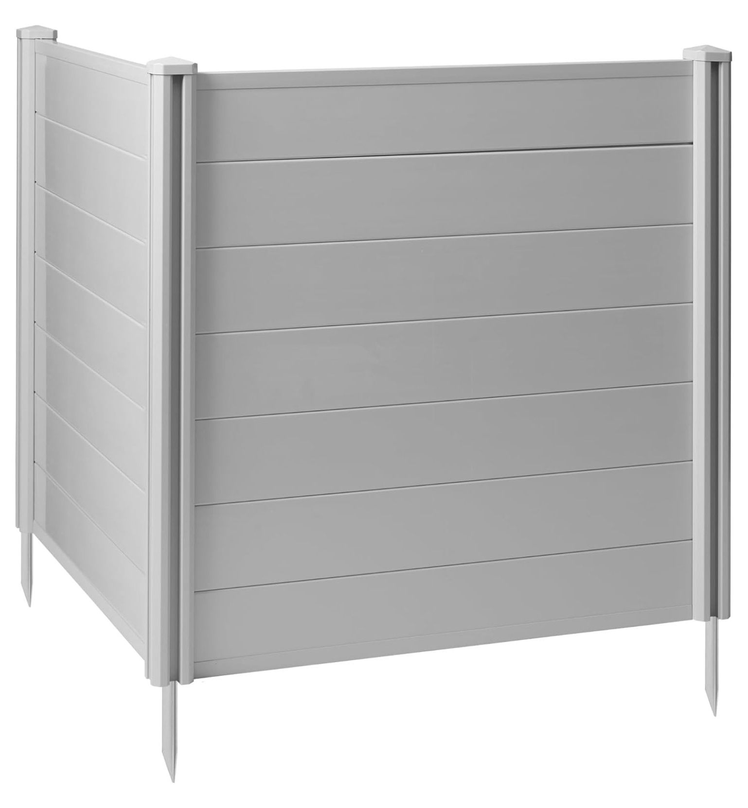 42" x 42" Privacy Screen - Outdoor Vinyl Fence Panel Enclosure for ...