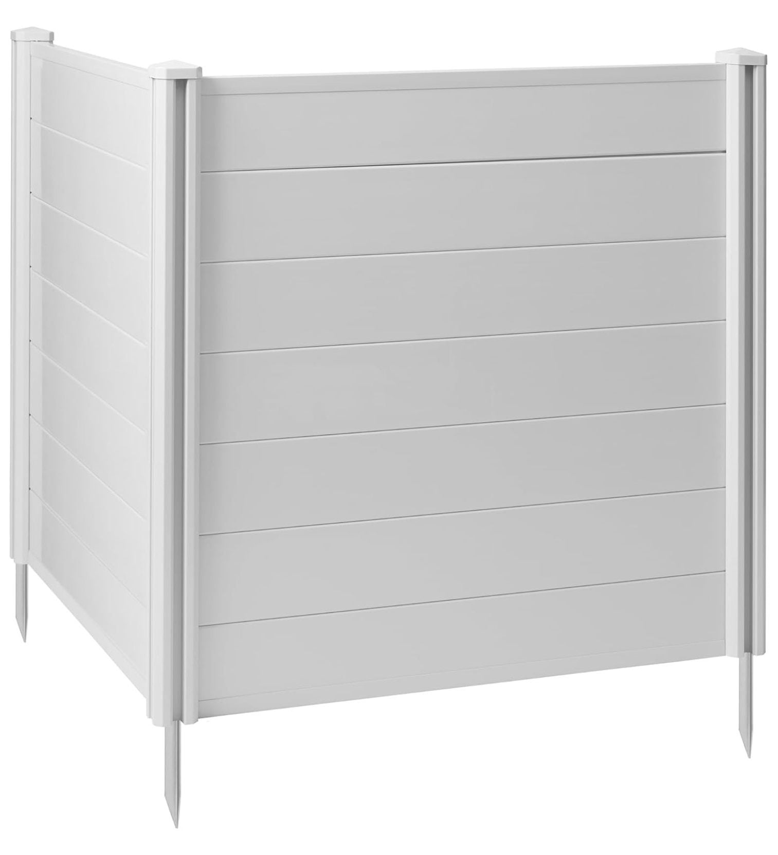 42" x 42" Privacy Screen - Outdoor Vinyl Fence Panel Enclosure for ...