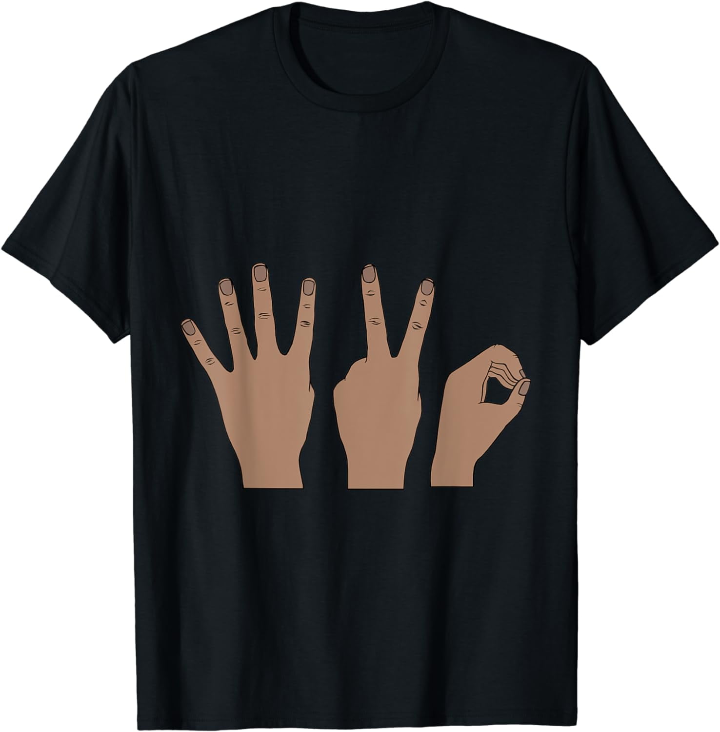 420 Hand Sign Weed Smoker Stoner Pot Lover T-Shirt - Walmart.com