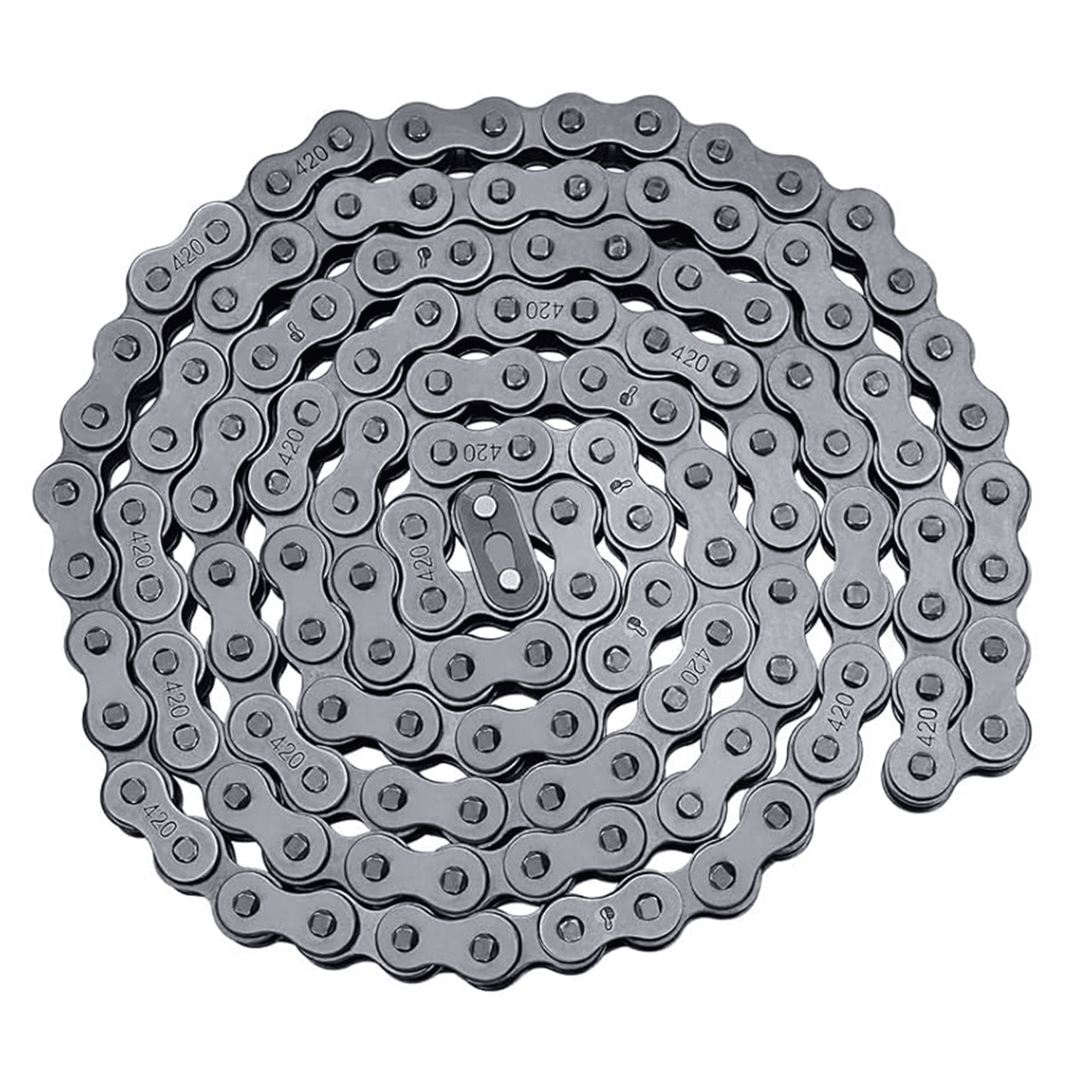 420 Motorcycle Chain Standard Roller Chain 132 Link Chain Breaker For ...