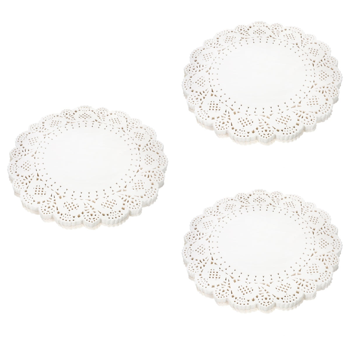 420 Sheets Lace Doilies Paper Oil Proof Paper Pad Baking Cake Doilies ...