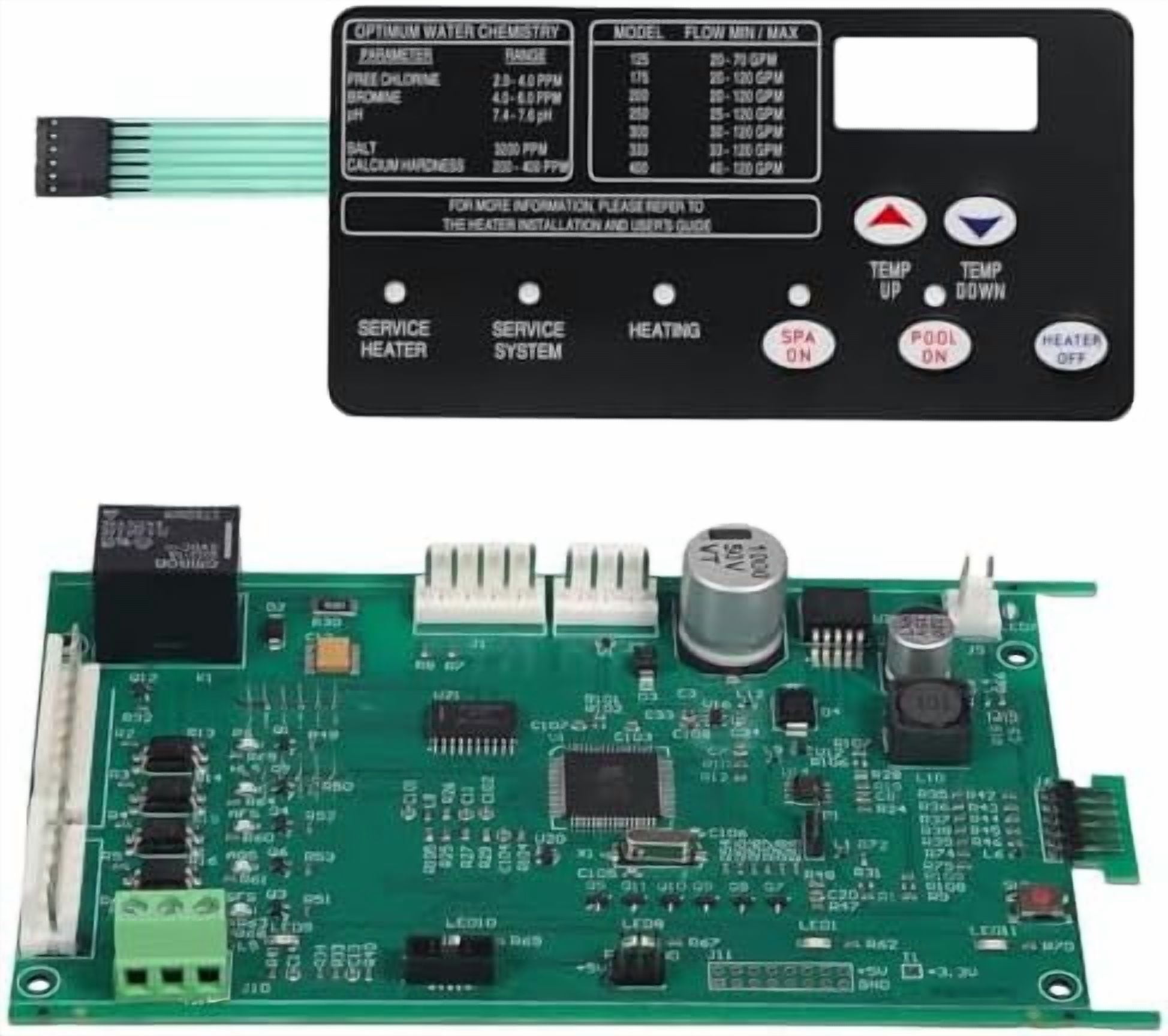 42002-0007S 461105 Pool Heater Control Board Kit with 472610Z ...