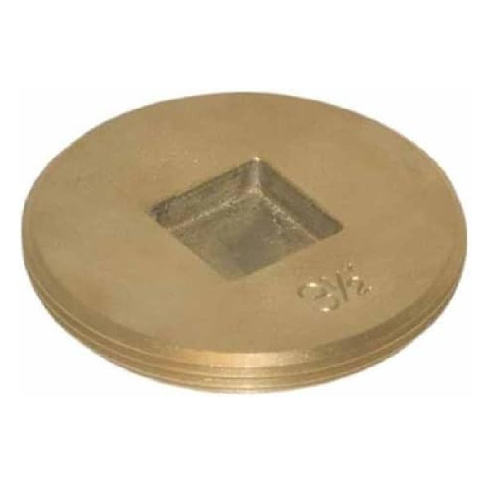 42035 4-inch Brass Clean-Out Plug - Walmart.com