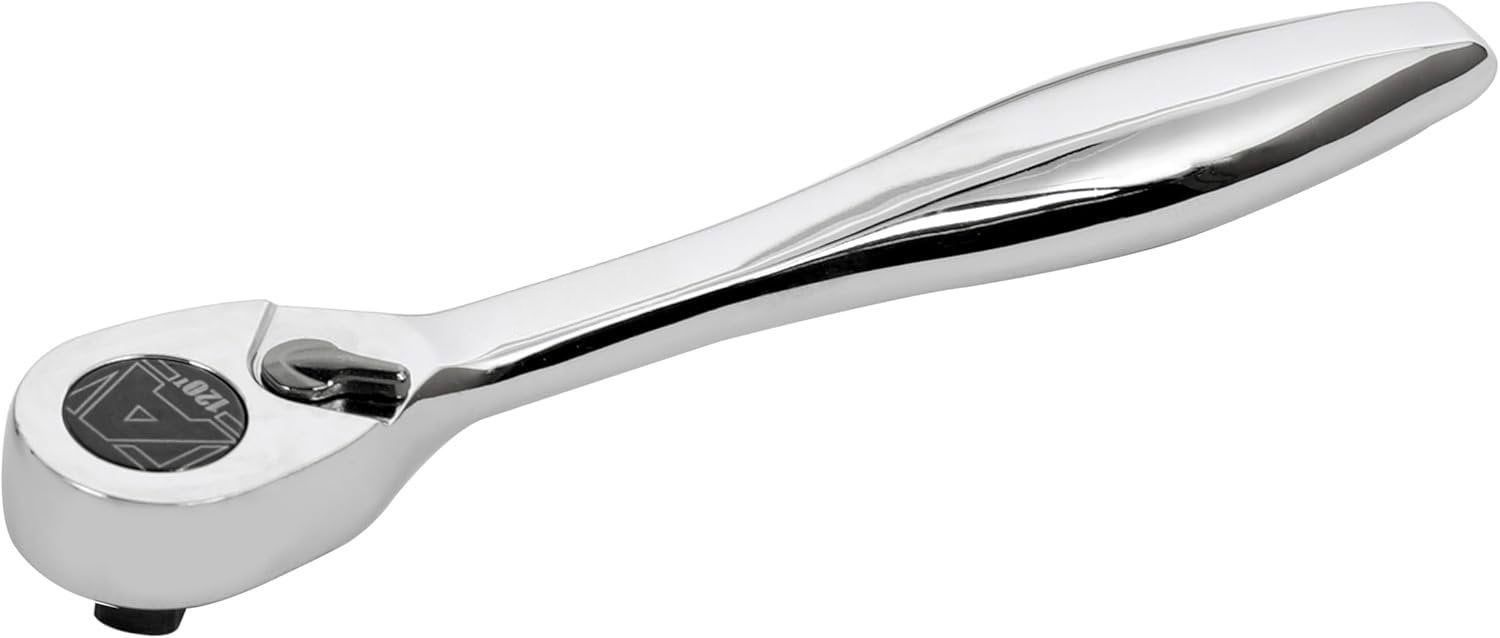 42068-1/4-Inch Drive 120 Ratchet - 3 Swing Arc - Reversible Ratcheting ...