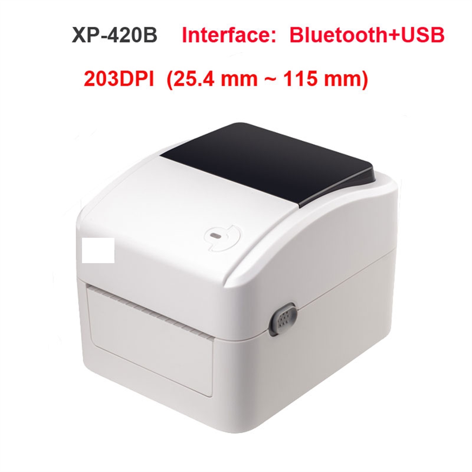420B High Speed 152mm/s Bluetooth USB Thermalprinter Pos Barcode ...