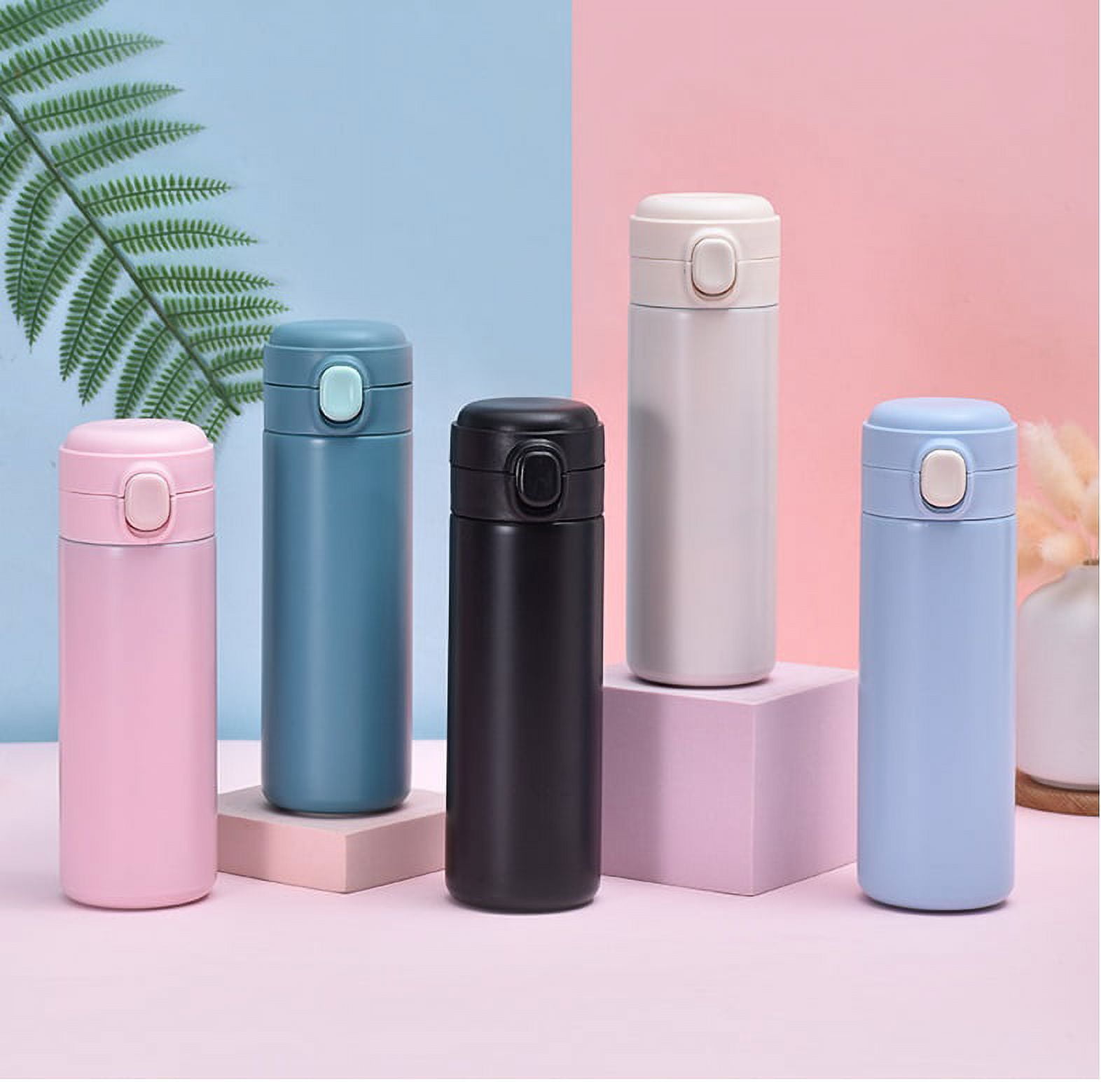 420ML 304 stainless steel insulated cup vehicle-mounted portable gift bouncing cup creative ...