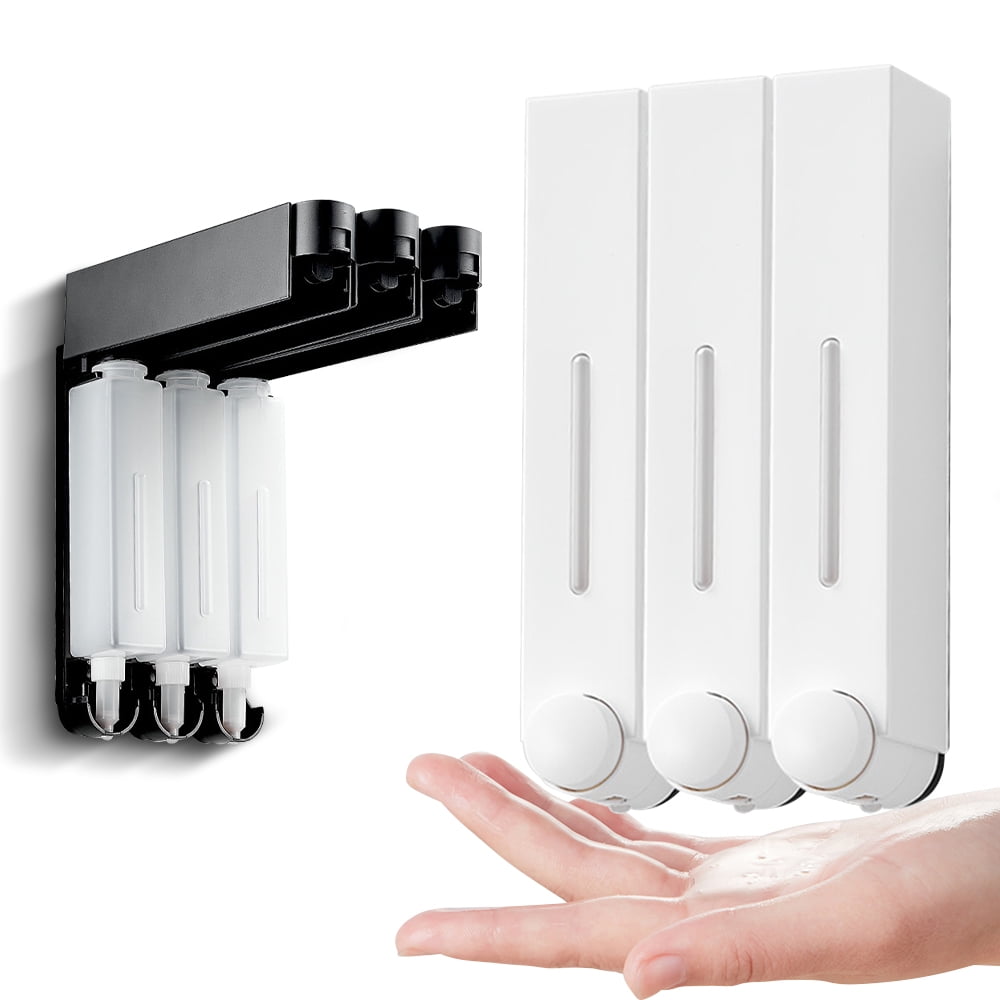 420ML Wall Mounted Liquid Soap Dispenser for Bathroom Washing Lotion Hand Sanitizer Family Hotel ...