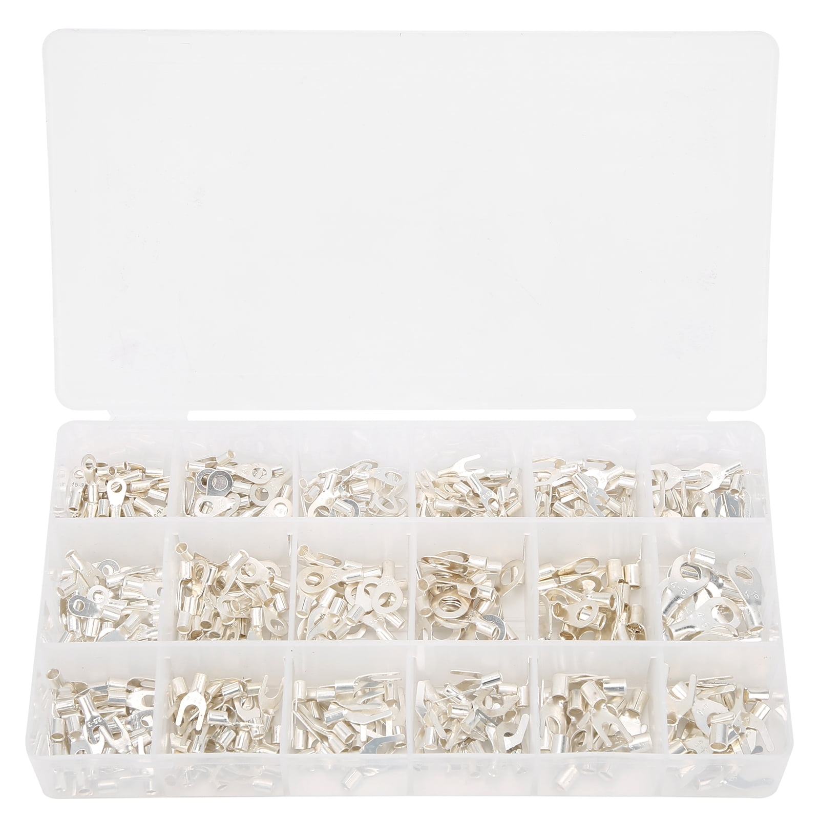 420Pcs Wire Lugs Ring Terminals Set, Cold Crimping Electrical Cable ...