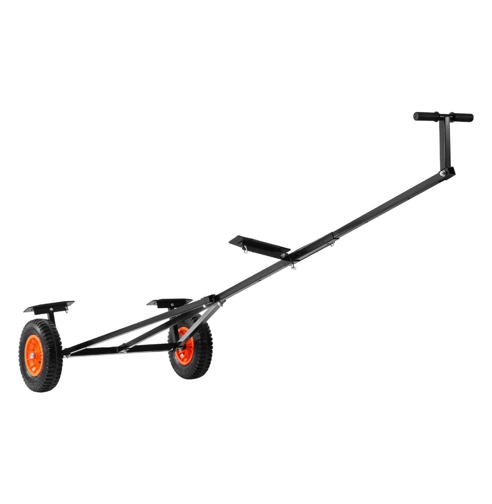 420lbs Boat Trailer Dolly Mover Adjustable Length with 15.7 in ...