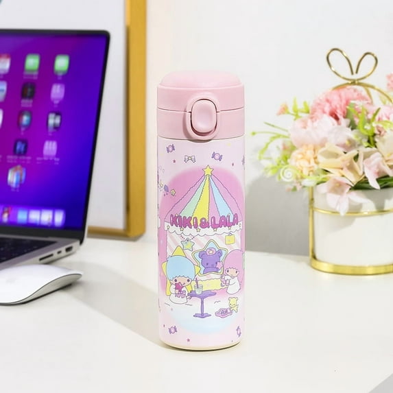 420ml(14.2oz) Cartoon KT Cat Kuromi My MLD CNMR Portable Thermal Cup ...