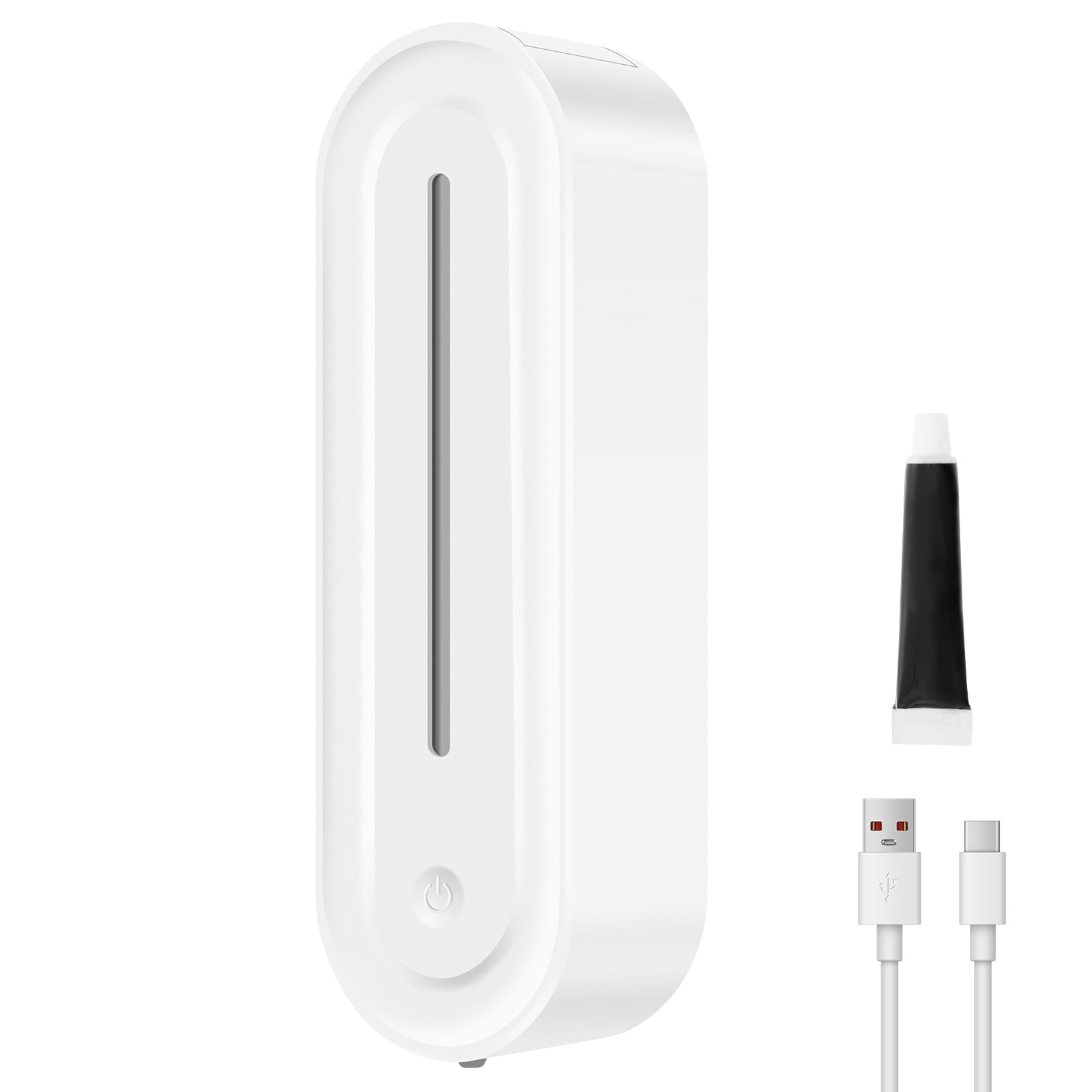 420ml ABS Shell Automatic Shower Soap Dispenser Adjustable 6 Levels ...