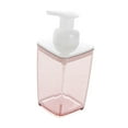 420ml Liquid Hand Soap Container Portable Clear Refillable Pump Bottle ...