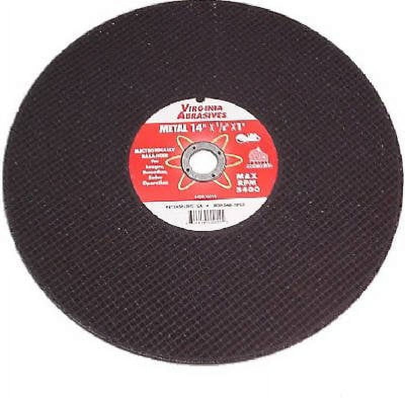 424-16114 - 14" x 1/8" x 1" Cut-Off Wheel - 10 Pack Metal High-Speed ...