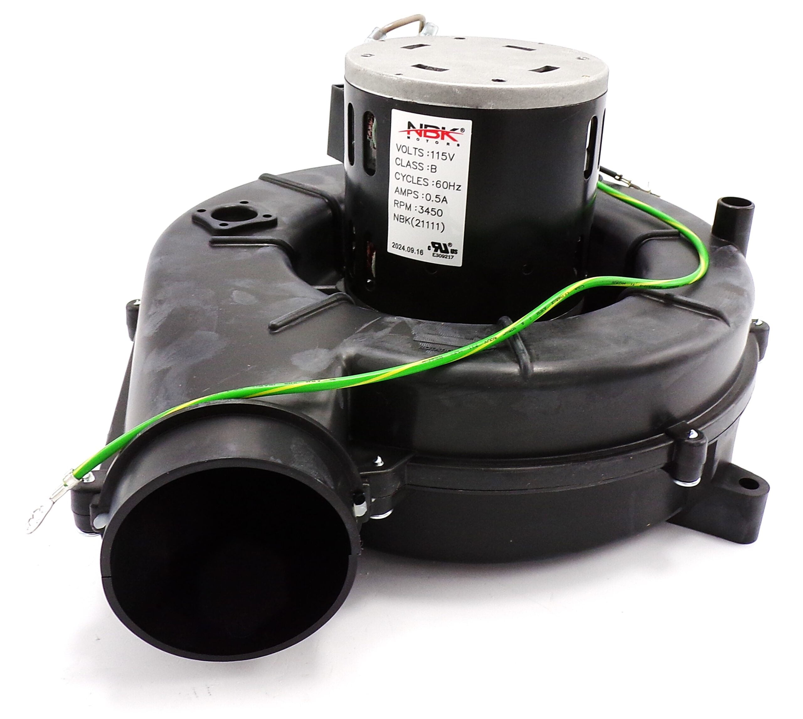 4246101 INDUCER ASSEMBLY 115V, 60HZ 1/20 HP, 3450 RPM - EXACT FIT FOR ...