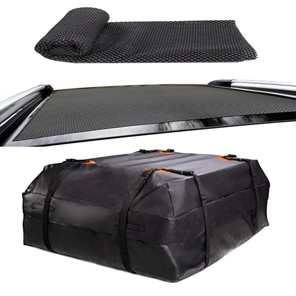 425 Litre 15 Cubic Feet Car Roof Bag Foldable Rooftop Storage Bag ...