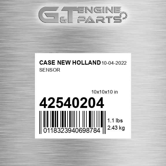 42540204 SENSOR fits CASE NEW HOLLAND (New OEM) - Walmart.com