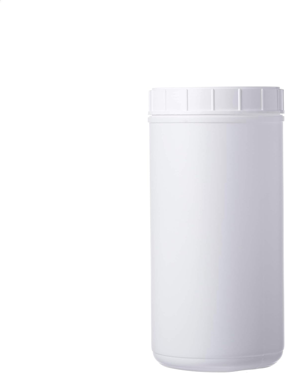 42593 HDPE Canister, White, 100 oz., 12 Piece - Walmart.com