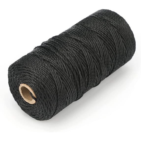 426 Feet Black Nylon String, #36 Braided Mason Nylon Line, 100% Nylon ...