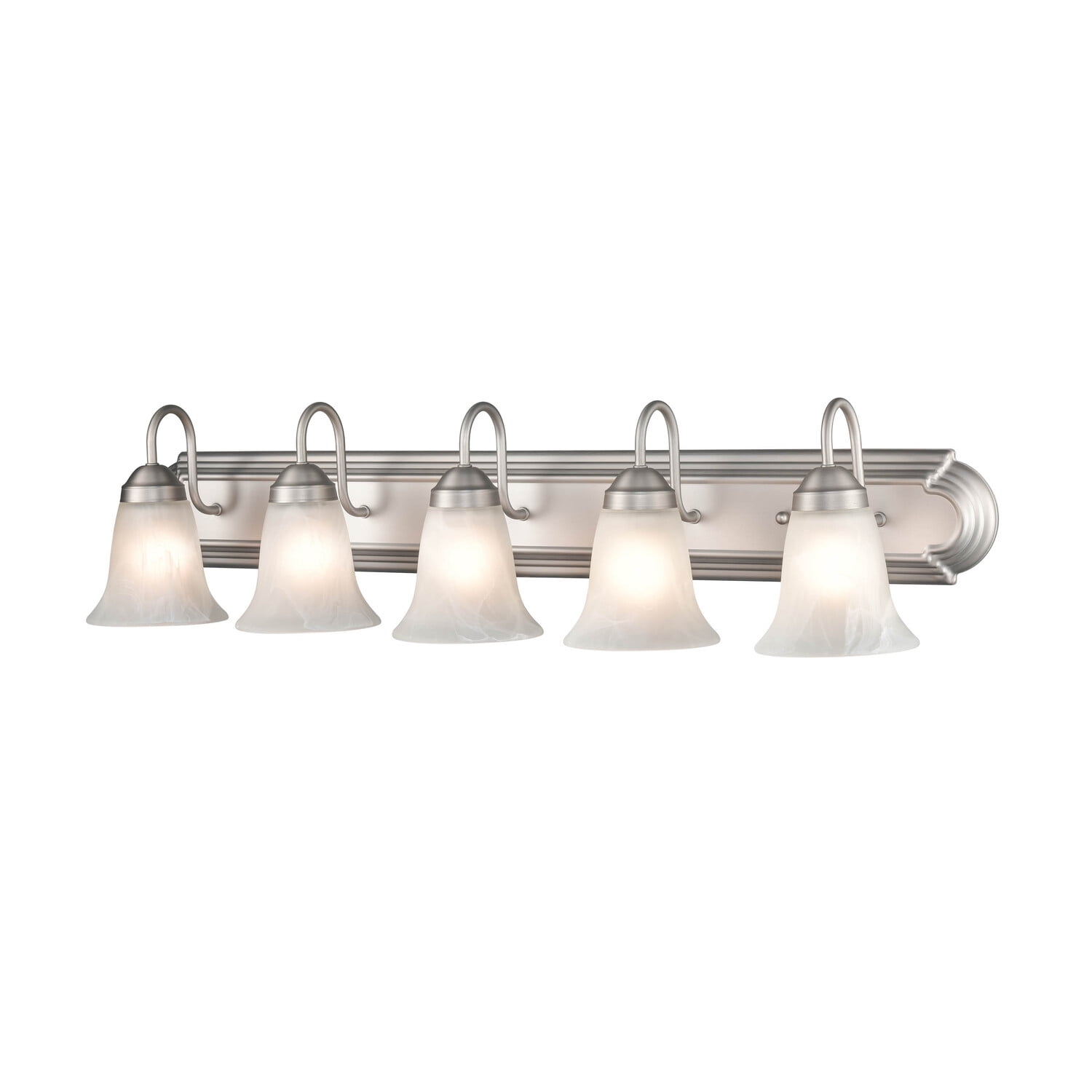 Millennium Lighting 5 Light Vanity Fixture in Multiple Finsihes Satin ...