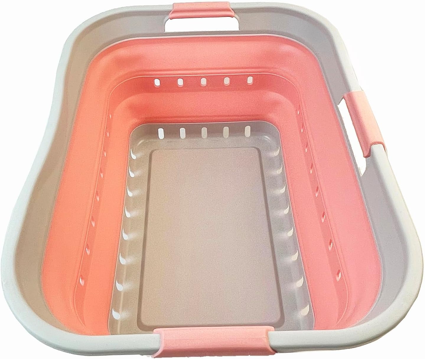 42L (11 gallon) Collapsible Plastic Laundry Basket - Foldable Pop Up ...