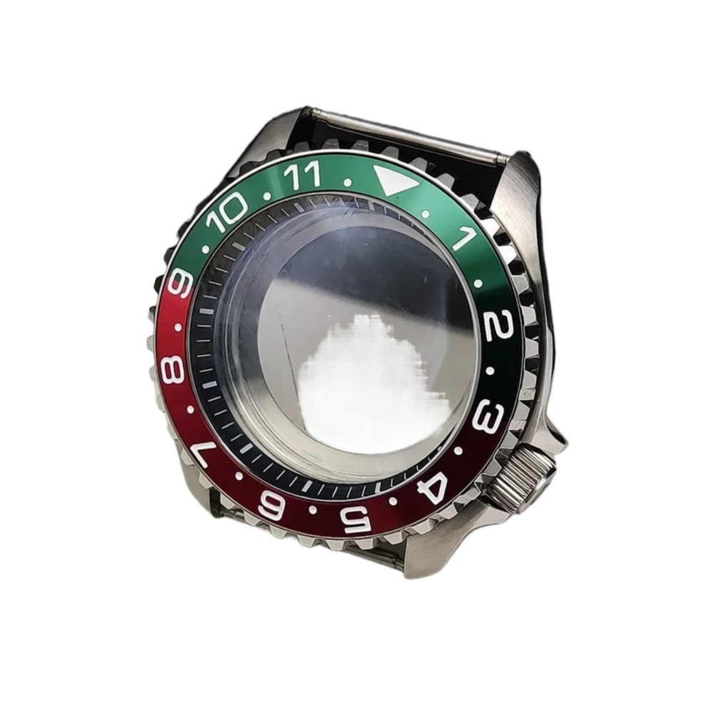 42MM Watch Case SKX Case with Sapphire Mirror Fit For Men's Watch Part ...
