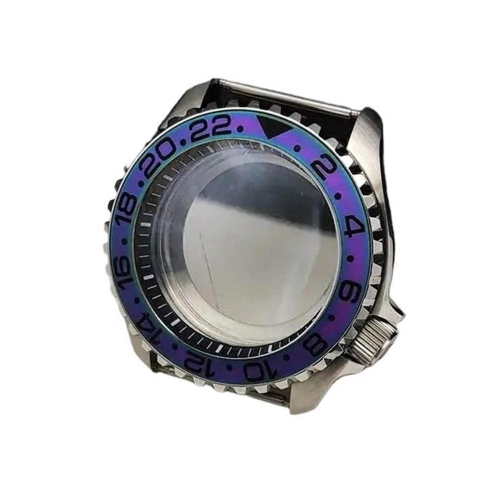 42MM Watch Case SKX Case with Sapphire Mirror Fit For Seiko Men's Watch ...