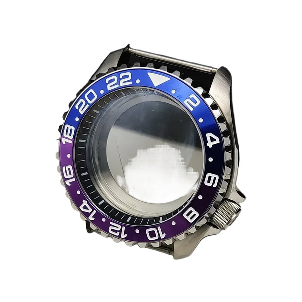 42MM Watch Case SKX Case with Sapphire Mirror Fit For Seiko Men's Watch ...