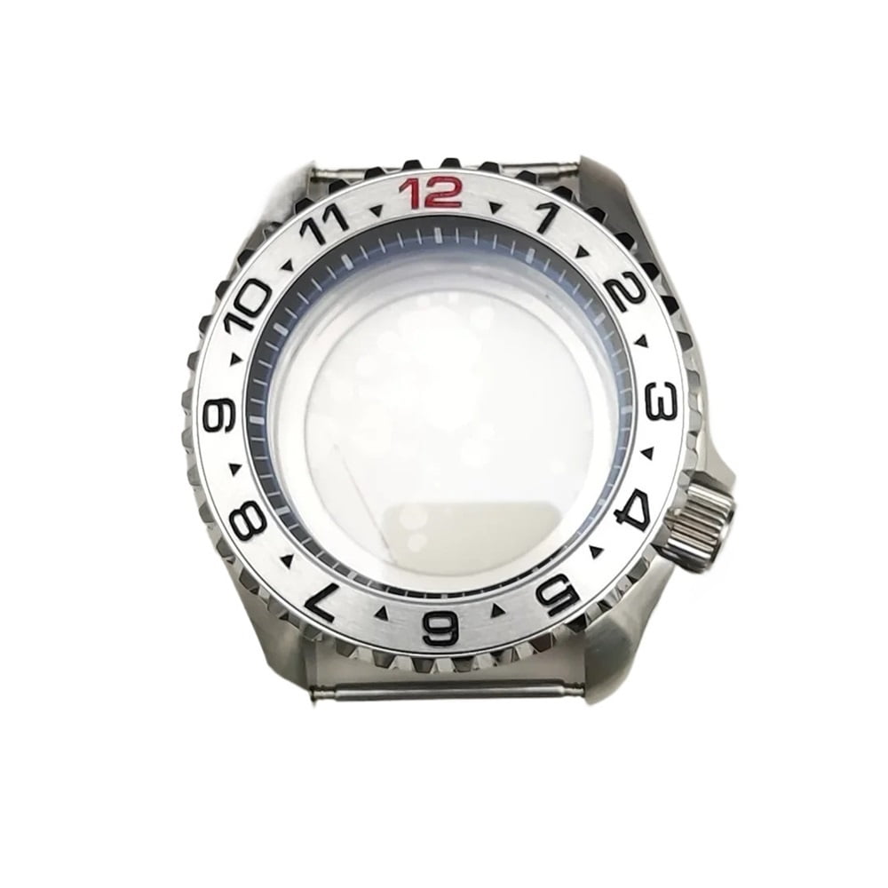 42MM Watch Case SKX Case with Sapphire Mirror Fit For Seiko Men's Watch ...