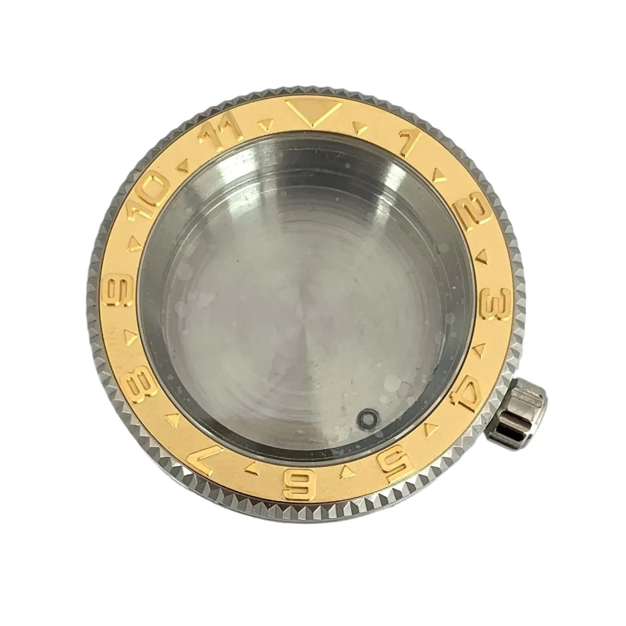 42MM Watch Case Steel Cylinder Case with Sapphire Crystal Modified ...