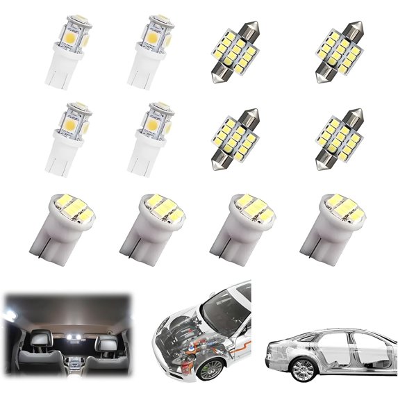 42PCS Universal Car LED Bulb Set - Interior Car Lights, Led Combination ...