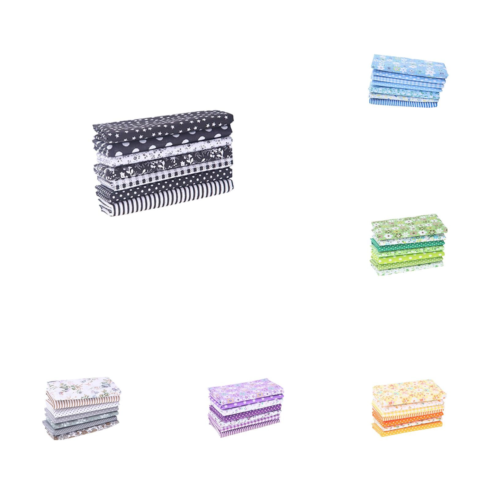 42Pcs (50cm x 50cm) Quilting Fabric Bundles,Cotton Craft Fabric Bundle ...