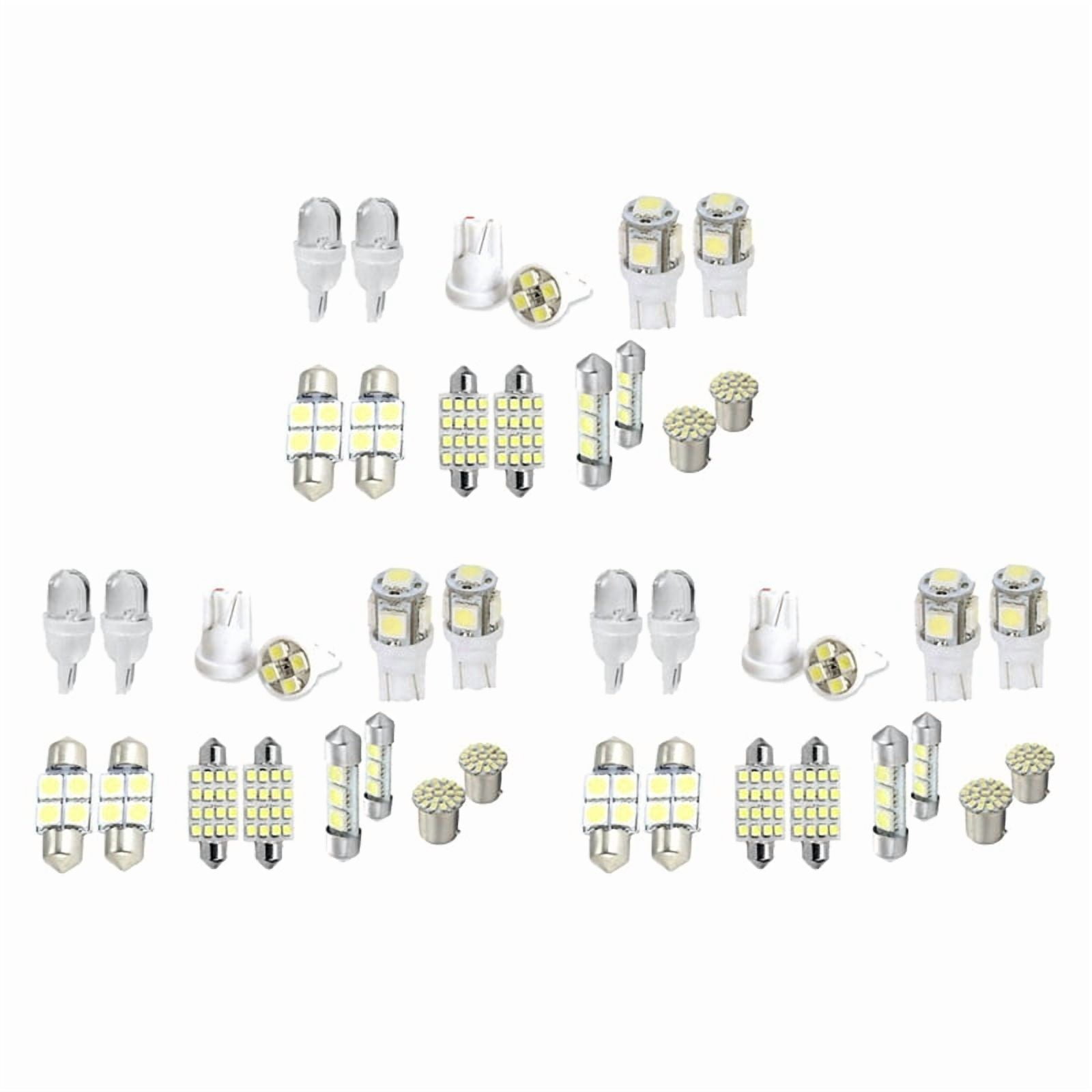 42Pcs LED Interior Package Kit for T10 36mm Dome License Plate Lights ...
