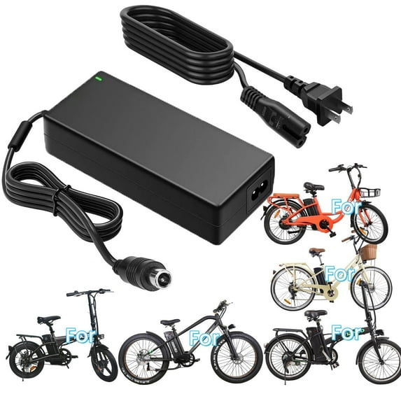 42V 2A Charger for NAKTO 36V:Men's Camel 26"" 250W City,Mini Cruiser 20 ...